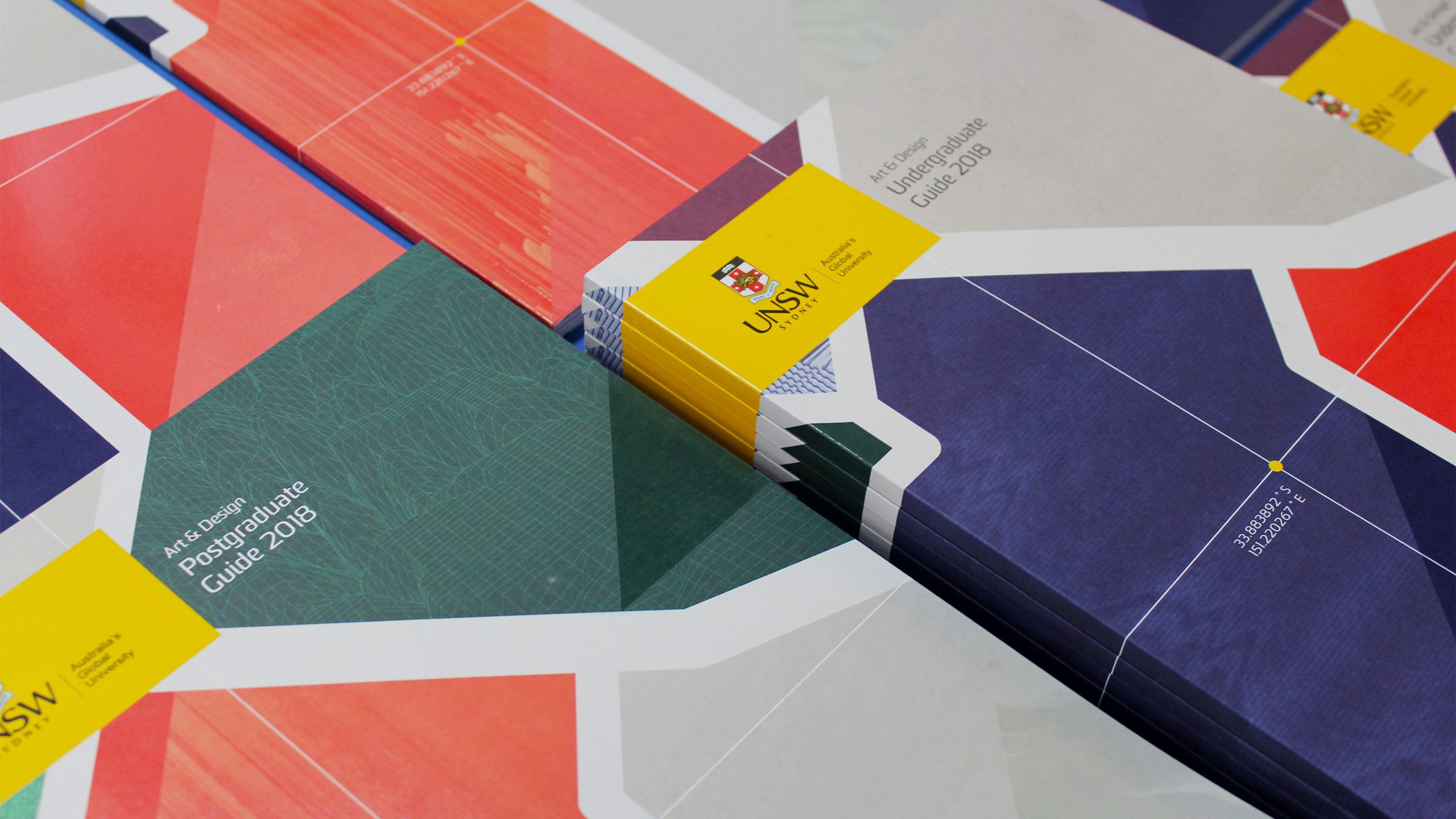 Student guide design for UNSW Art & Design — Another Colour®